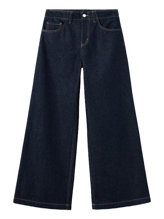MANGO Wide Leg Jeans
